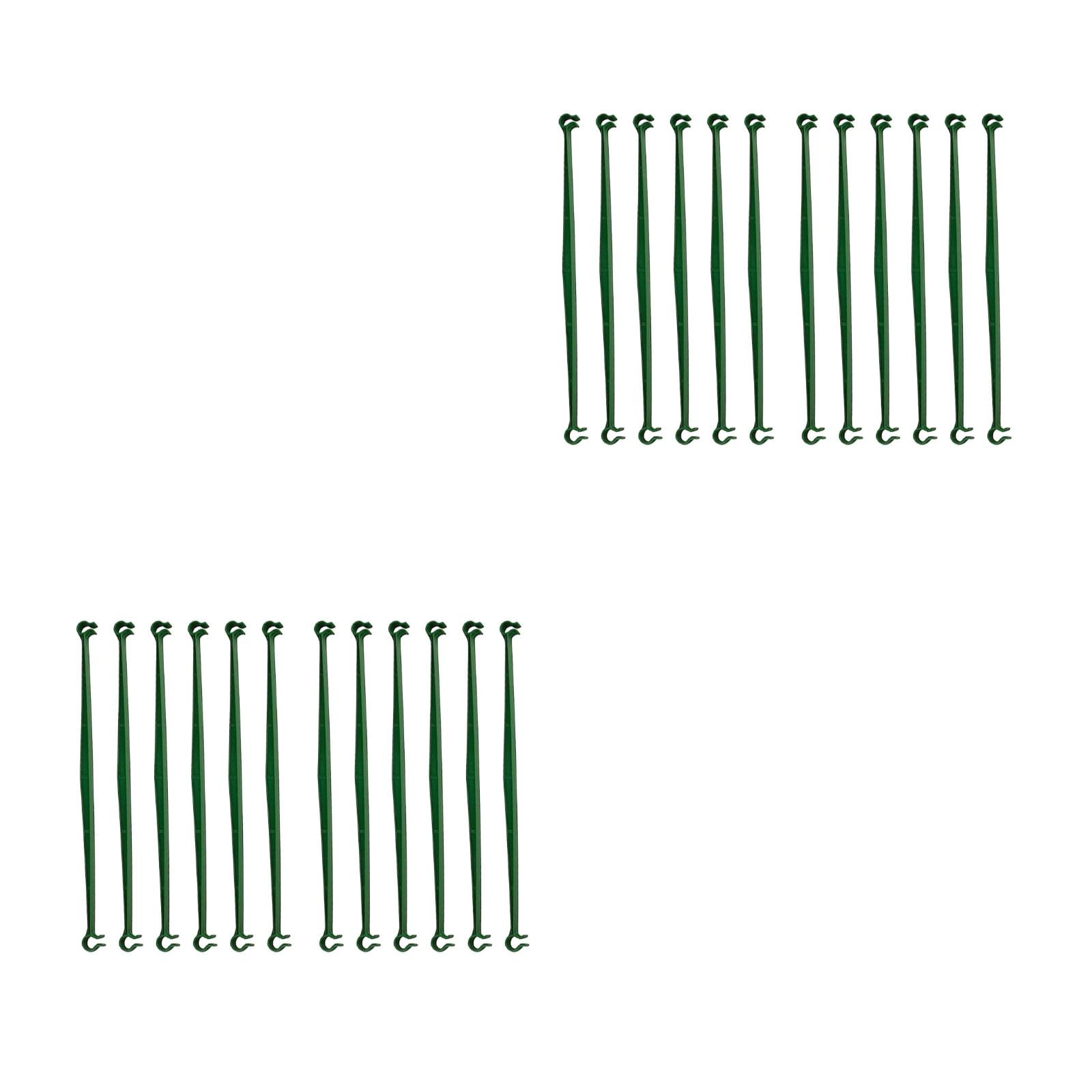 Raindrops 24 pcs Tomato Garden Cages Plant Connecting Rod Climbing Rack ...