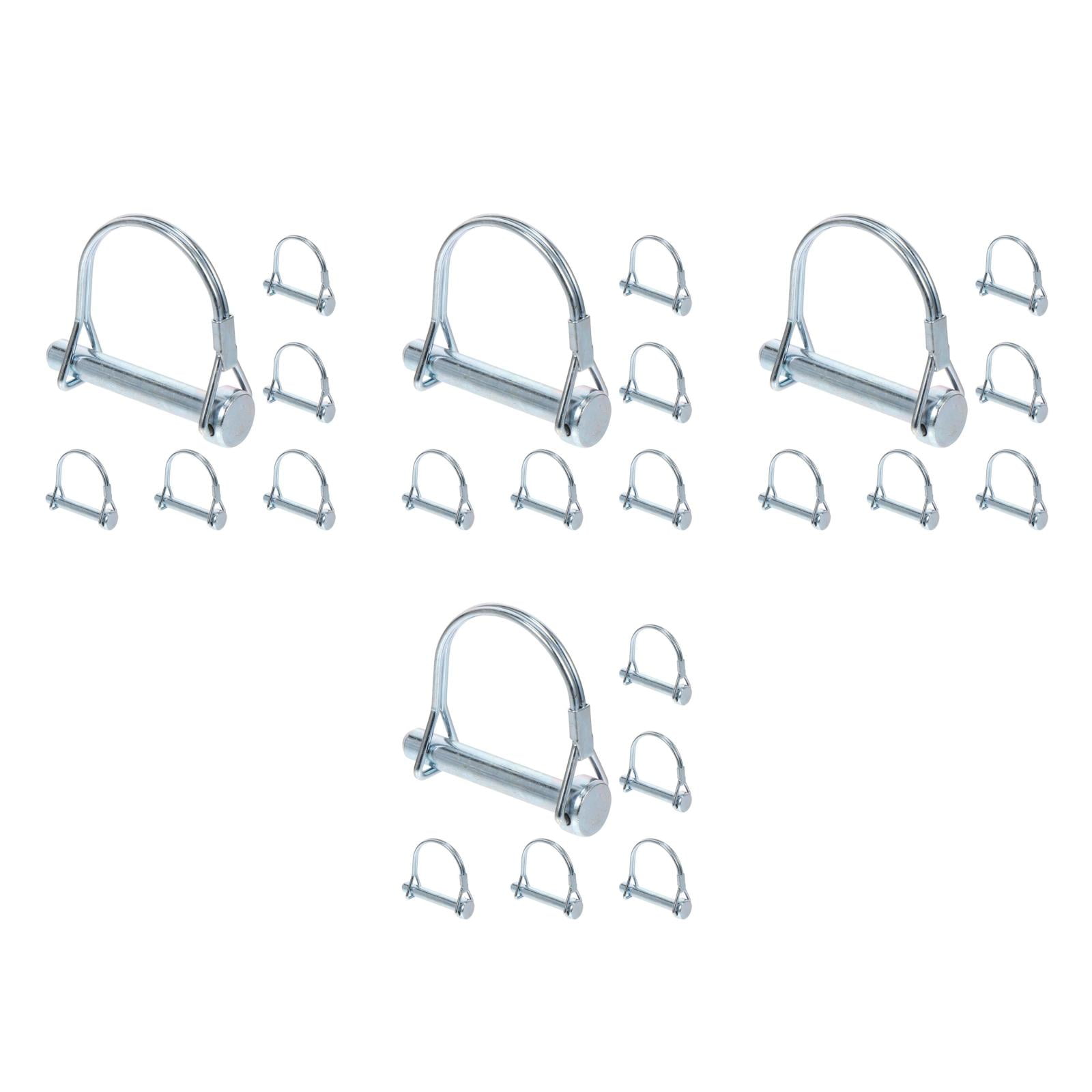 Raindrops Heavy Duty Carbon Steel Lock Pins for Trailers 24 Pieces ...