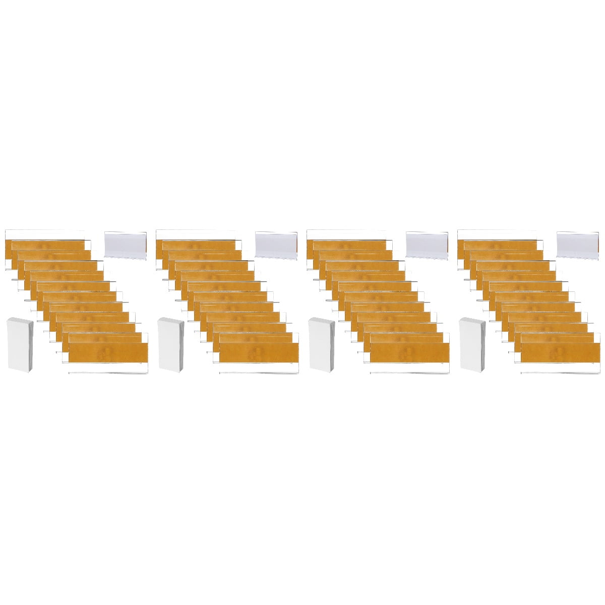 Raindrops 240 Pcs Drawer Labels Shelf Labels Adhesive Shelf Label ...