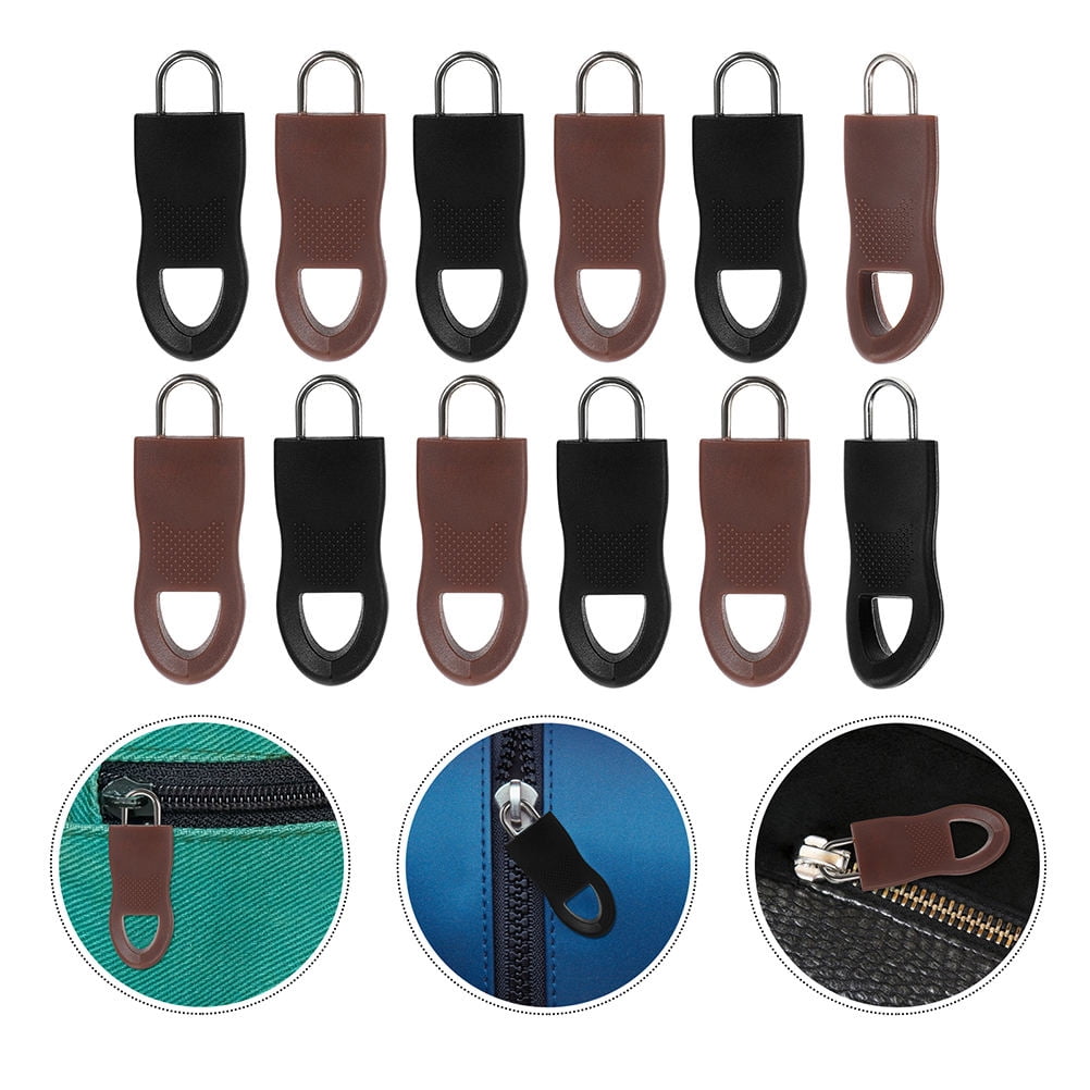 Raindrops 24Pack Durable Plastic Zipper Pullers for Coats Garment ...