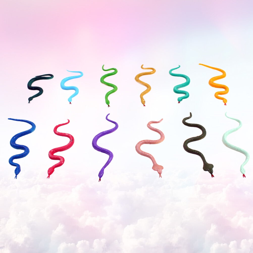 Raindrops Moving Snake Toy Snake Toy Assorted Color 24pcs - Walmart.com