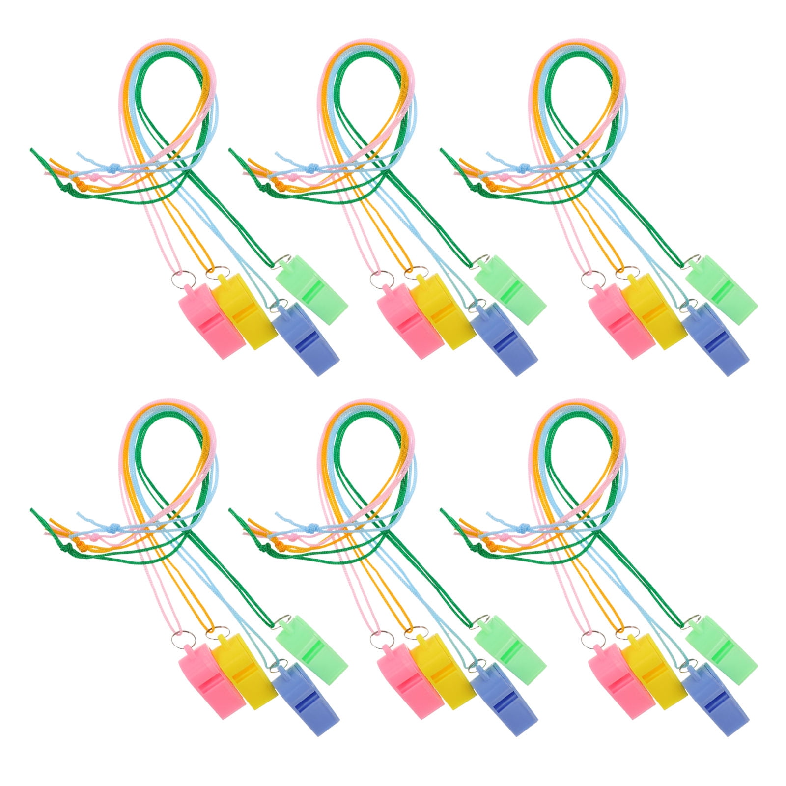 Raindrops 24pcs Soccer Party Whistle Necklaces For Kids For Teachers ...