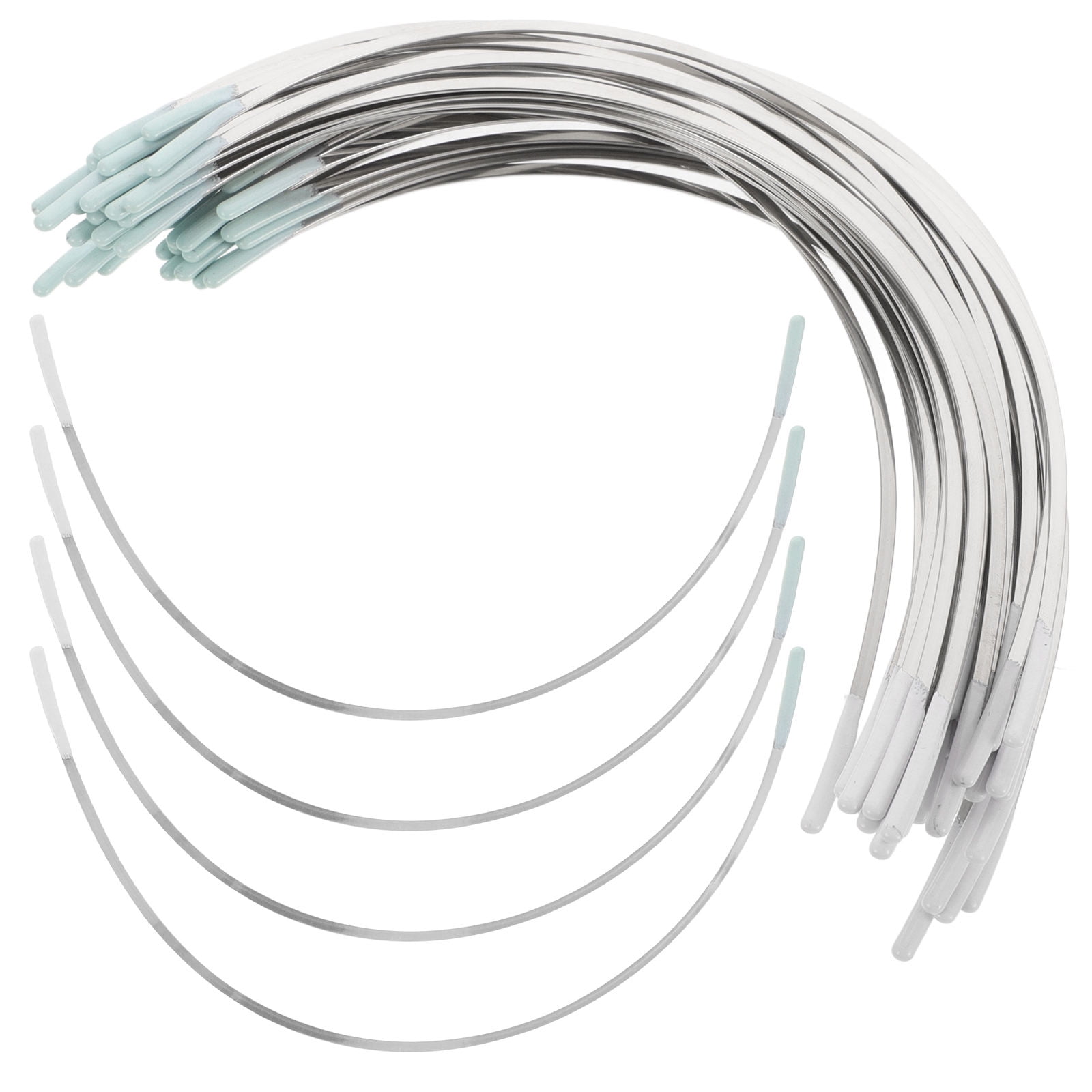 Raindrops 25 Pairs Bra Underwires Silver Metal Underwire Sewing ...