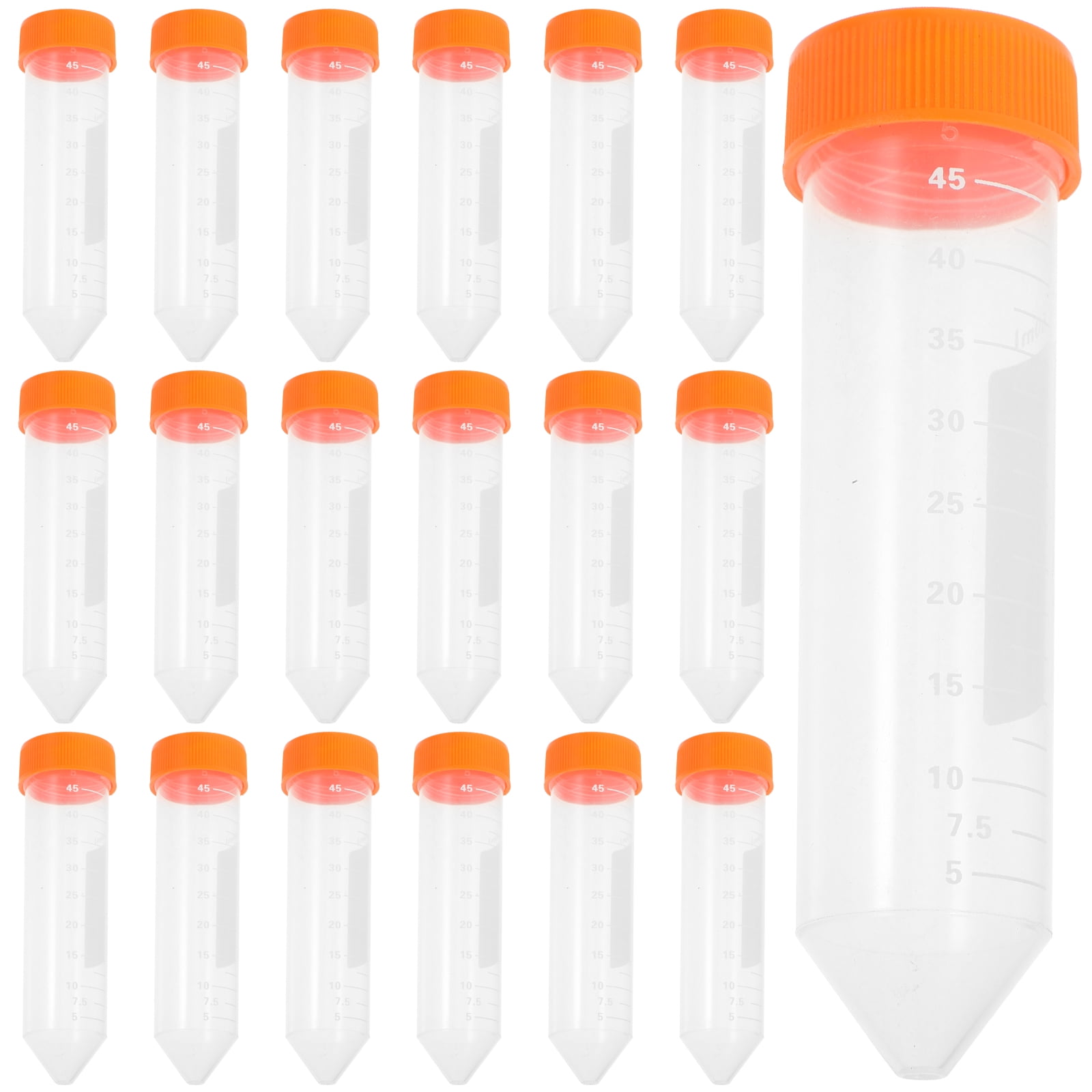 Raindrops 25 Pcs Centrifuge Test Tube 50ml Alcohol Tubes Freezer ...