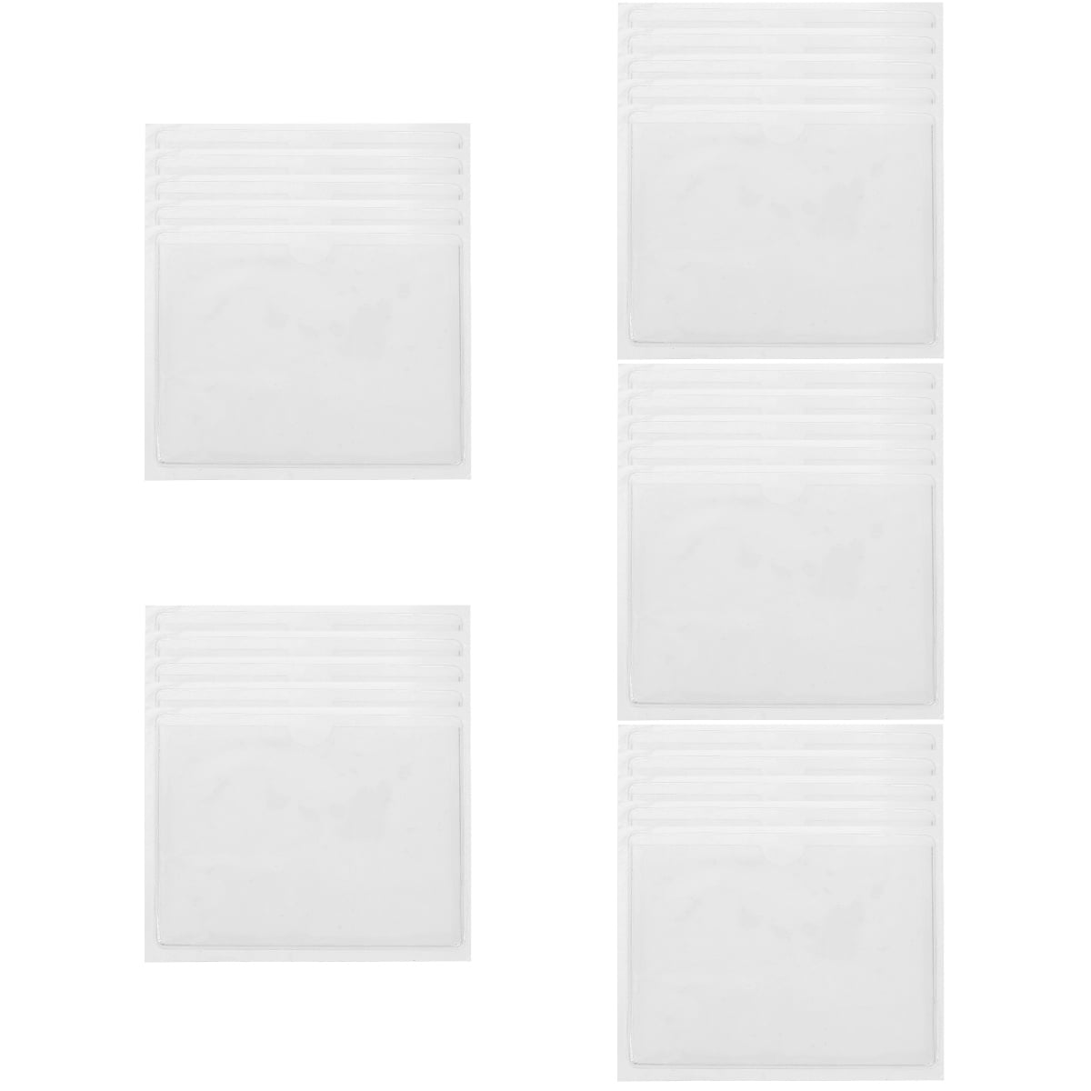 Raindrops 25 Pcs Logistics Identification Card Pockets Reusable Label ...