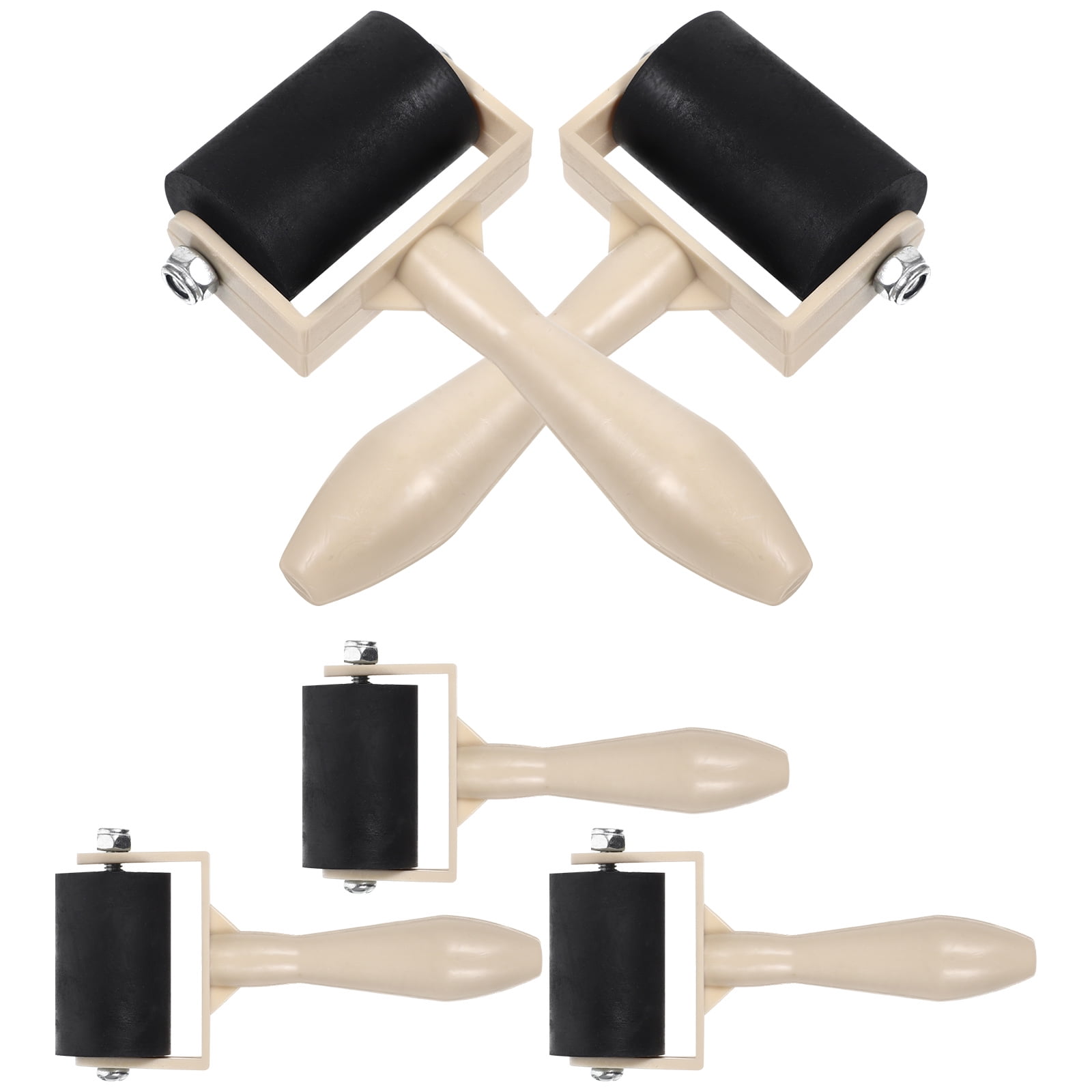 Raindrops 25 Pcs Printmaking Roller Printmaking Glue Roller Printmaking ...