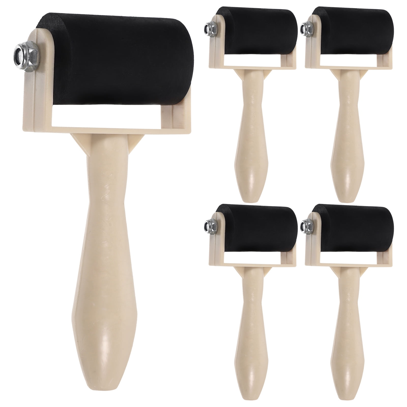 Raindrops 25 Pcs Printmaking Rubber Roller Printmaking Rollers Painting ...