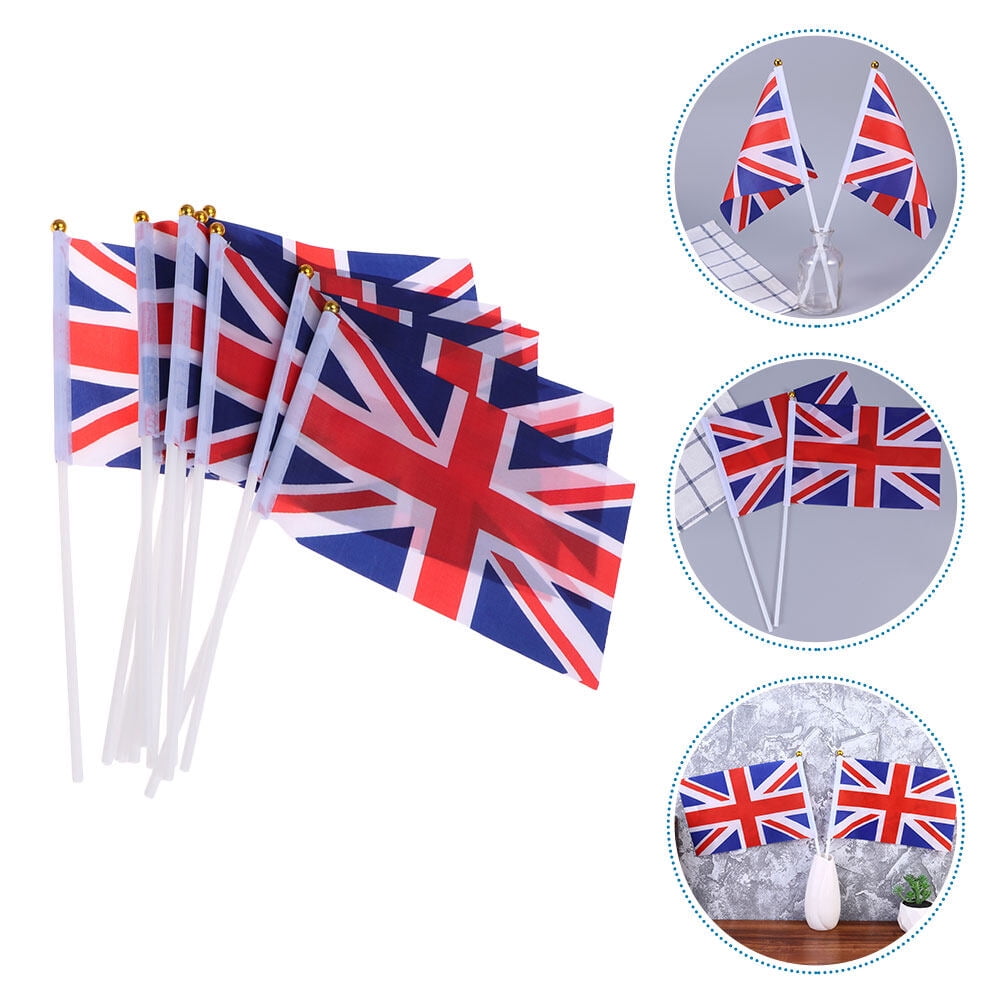 Raindrops 25 Sets Cheering National Flags Hand Waving Home Decoration ...