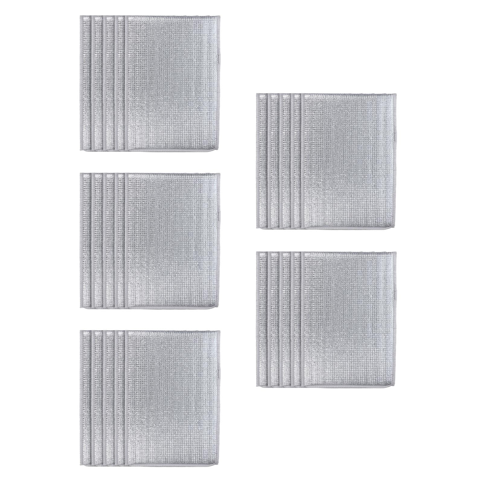 Raindrops 25 pcs Double-Sided Plants Pot Cover for Temperature Control ...