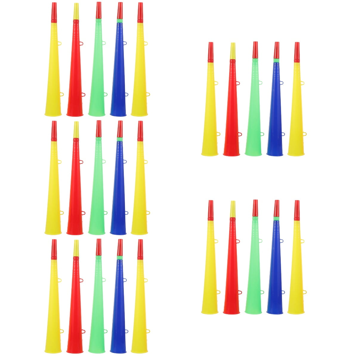 Raindrops 25 pcs Stadium Horn Props Plastic Noisemakers Sporting Events ...