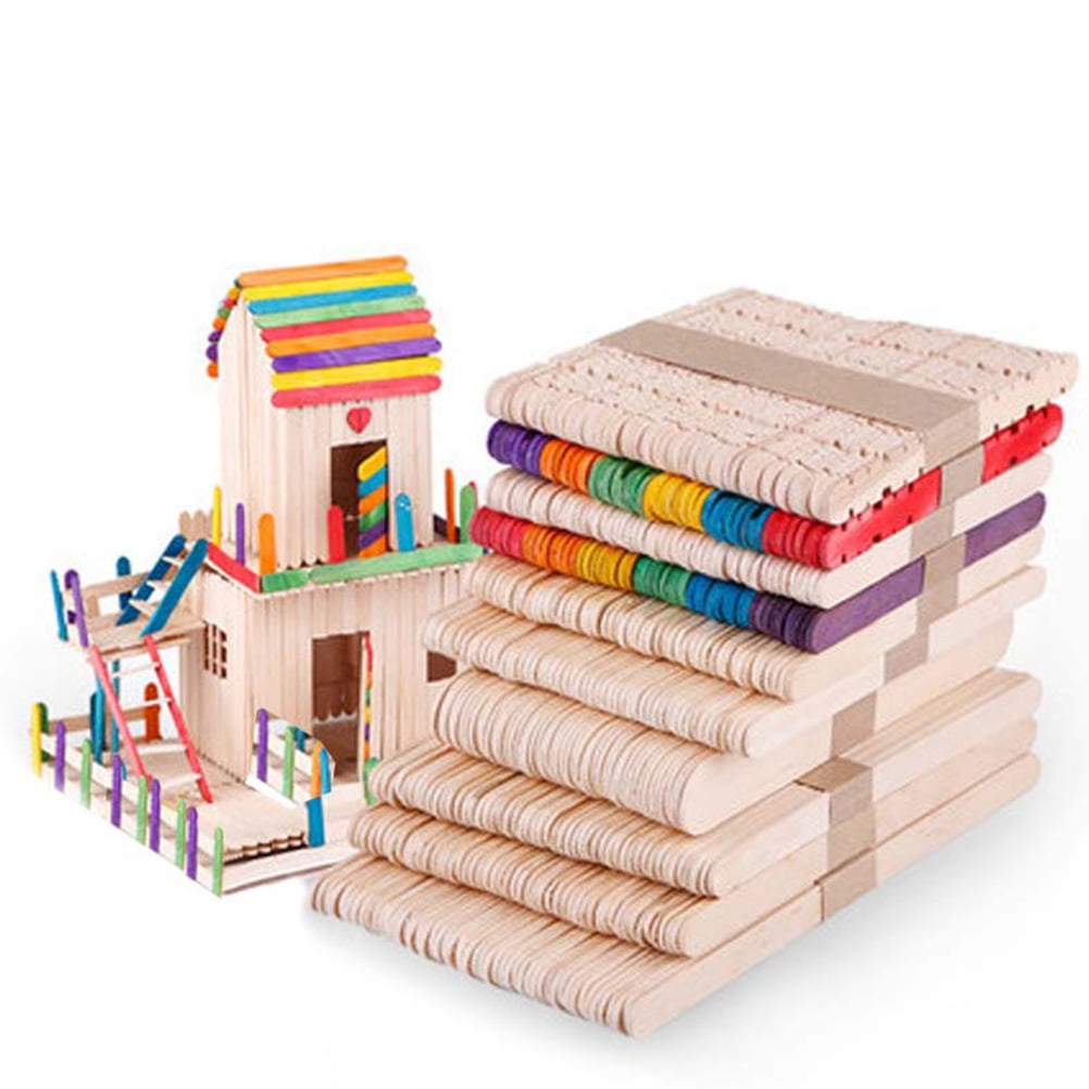 Raindrops 250 Pcs Pop Popsicle Sticks Sticky Stickers for Kids Bulk ...