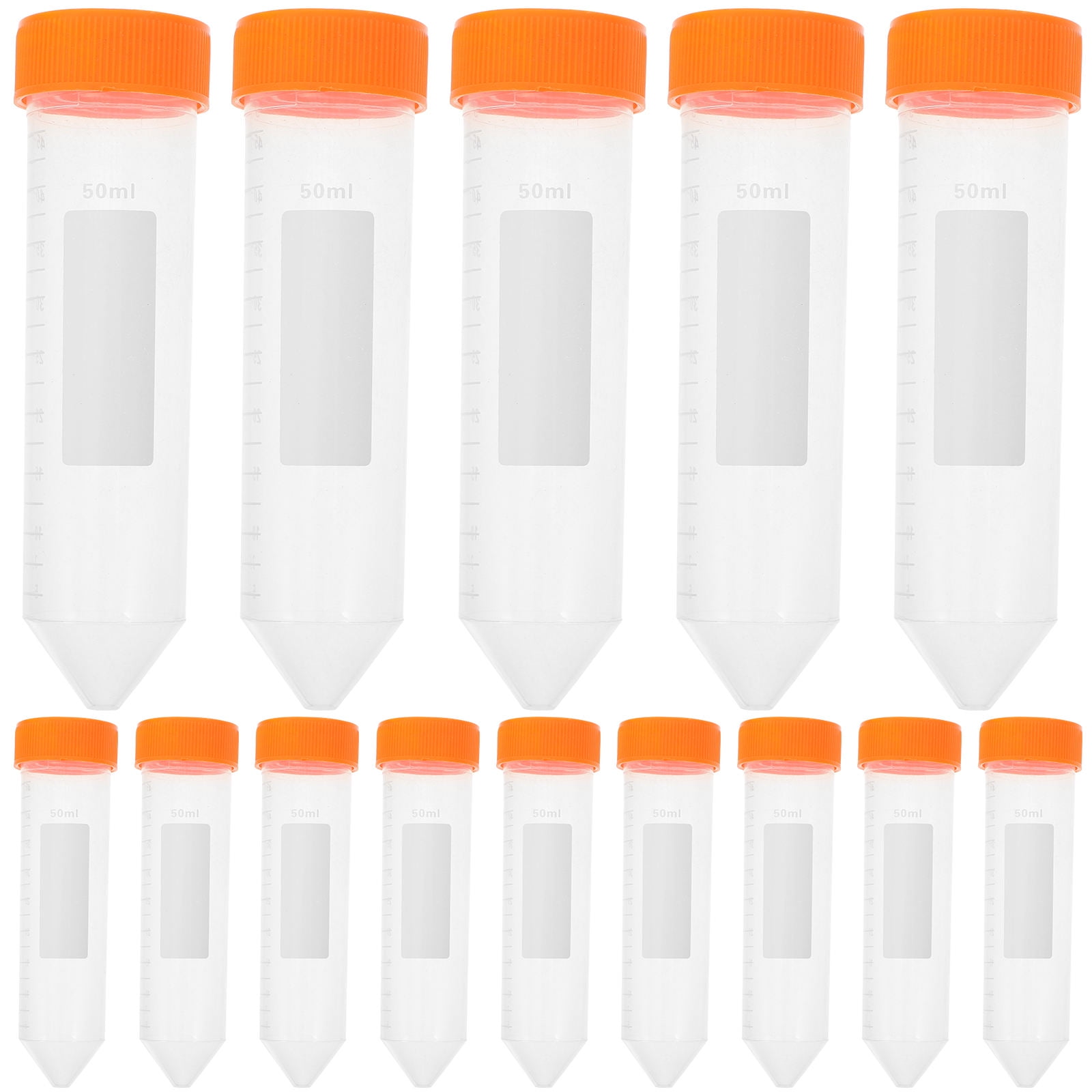 Raindrops 25pcs Conical Test Tubes Centrifuge Tubes Plastic Test Tubes ...
