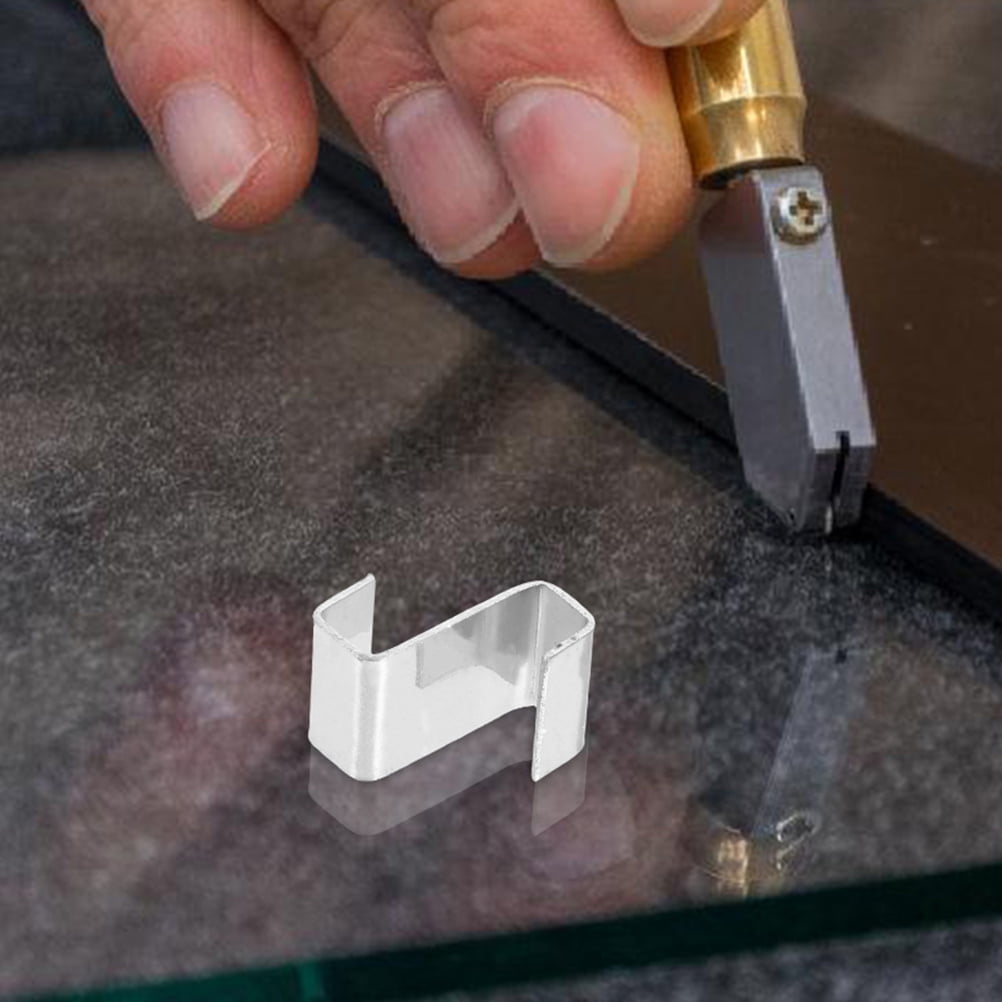 Raindrops 25pcs Glass Clips Stainless Steel Greenhouse Glass Window Z ...