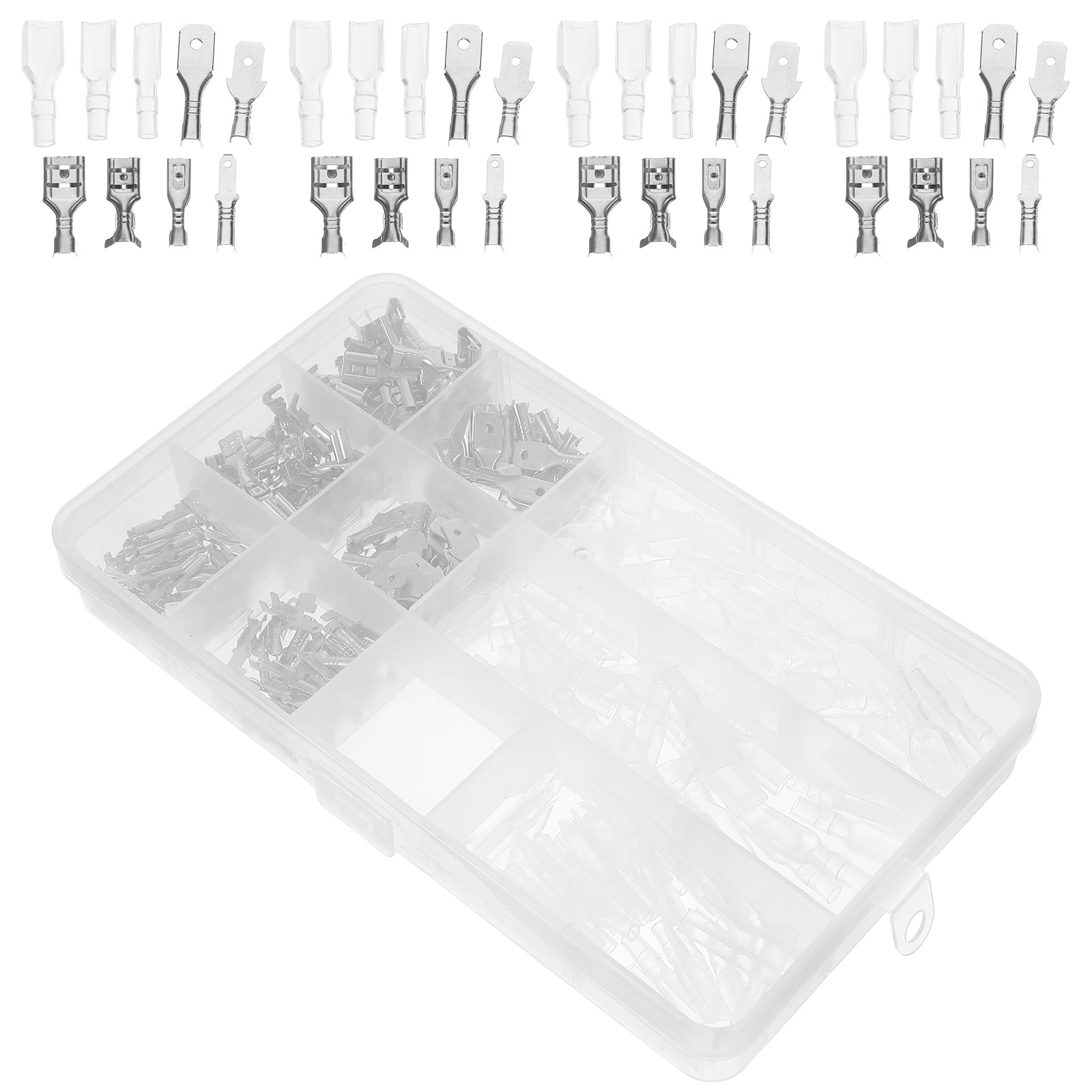 Raindrops 270pcs Spade Connector Male Female Wire Terminal Quick Splice ...