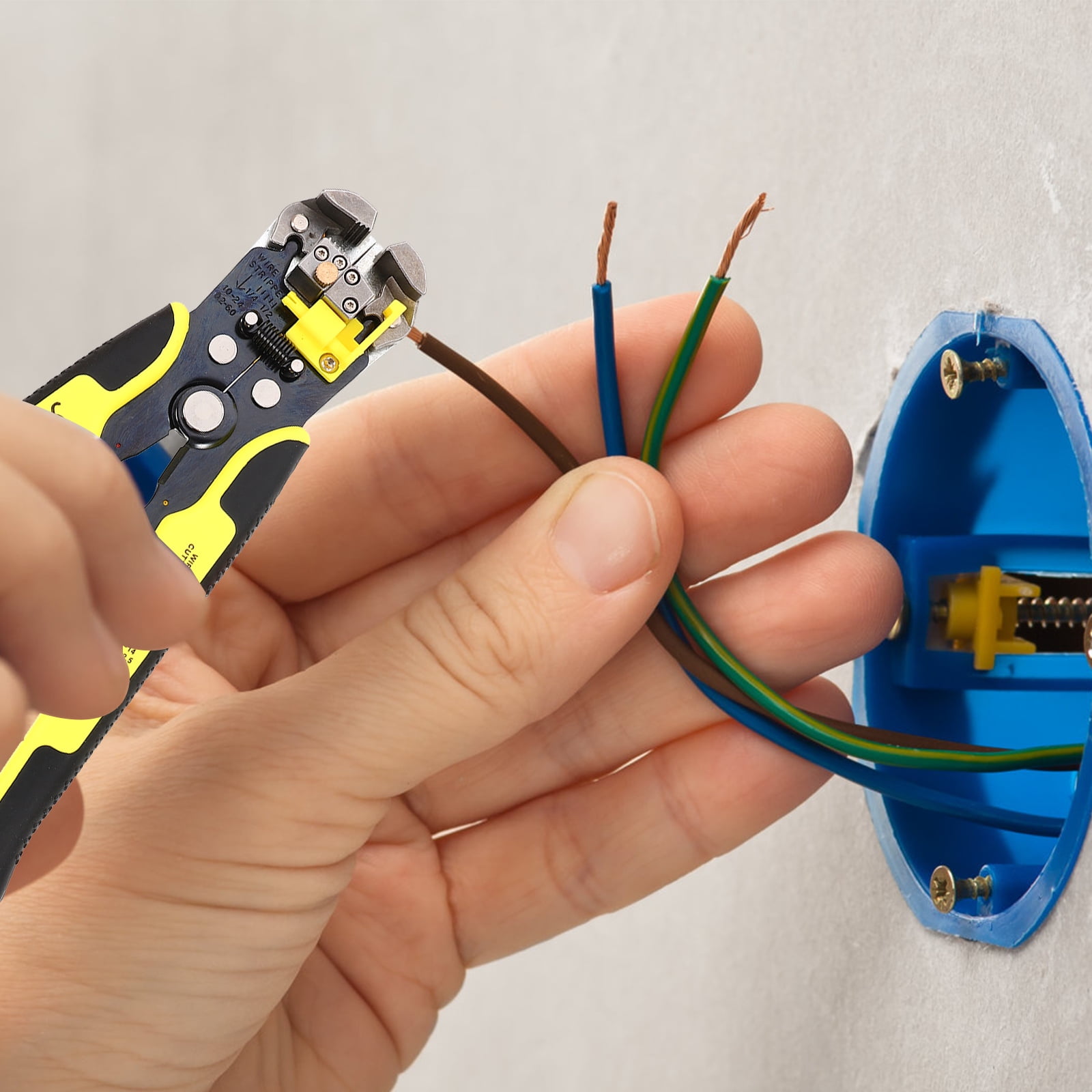 Raindrops Electrical Crimping Tool Yellow 271Pcs 3x0.6x7.9in - Walmart.com