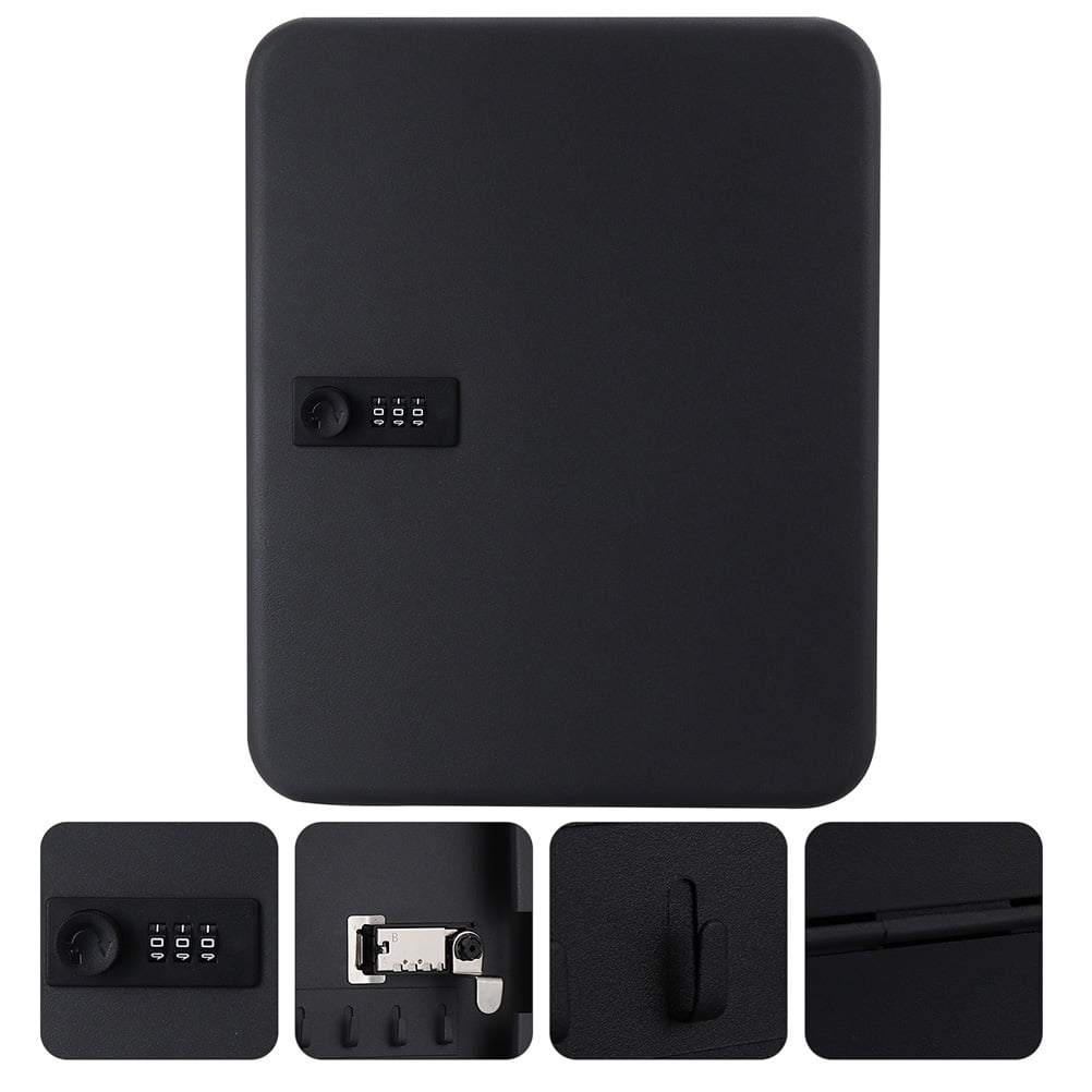 Raindrops 28 Slots Key Management Box Key Security Cabinet Wall-mounted ...