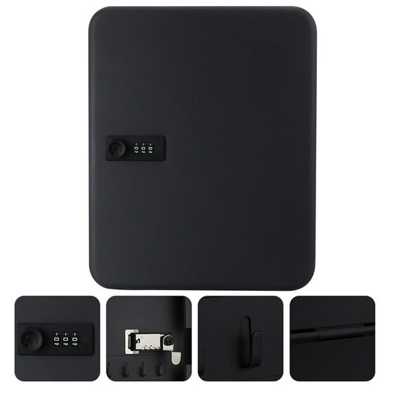 Raindrops 28 Slots Key Management Box Key Security Cabinet Wall-mounted ...