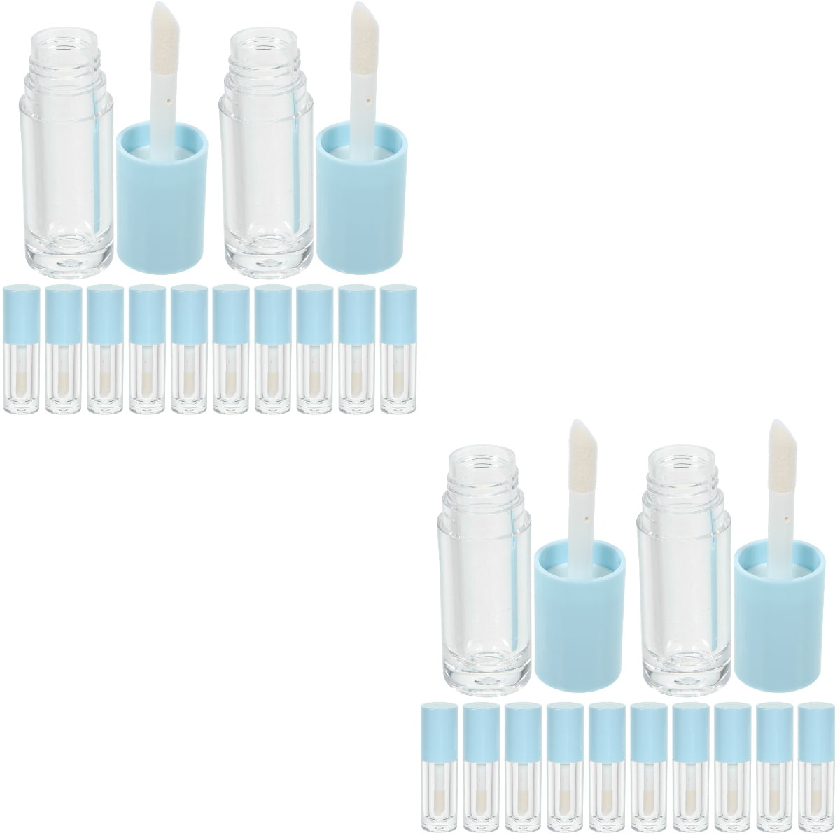 Raindrops 28 pcs Empty Lip Gloss Bottles Refillable Container Plastic ...