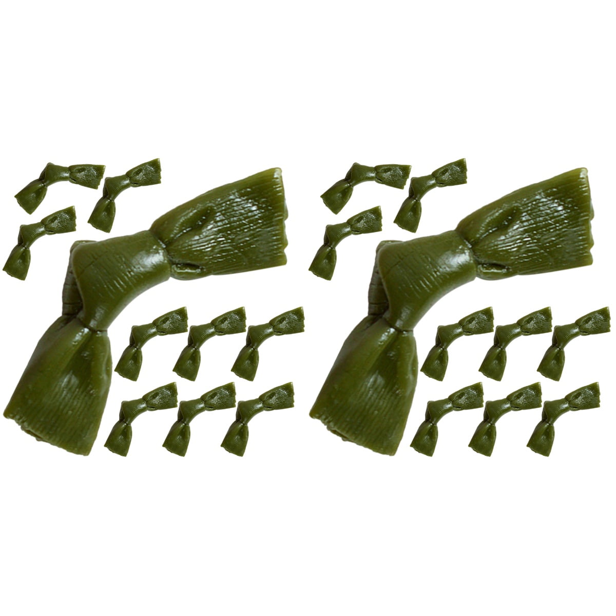 Raindrops 28 pcs Simulation Seaweed Knot Model Fake Kelp Knot Vivid ...