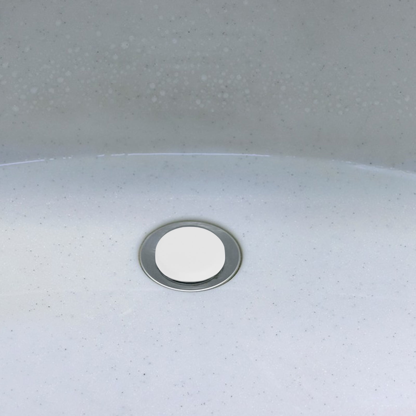 Raindrops 28pcs White Silicone Drain Stoppers Safe Prevent Water ...