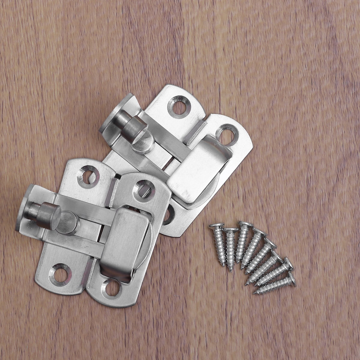 Raindrops 2PCS 3 Inch 90 Degree Door Latch Bolt Stainless Steel Lock ...