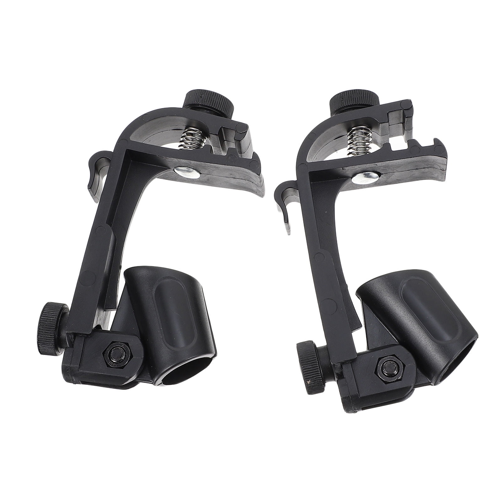 Raindrops 2Pack Adjustable Mic Clamp Black Metal Sharing with Friends ...
