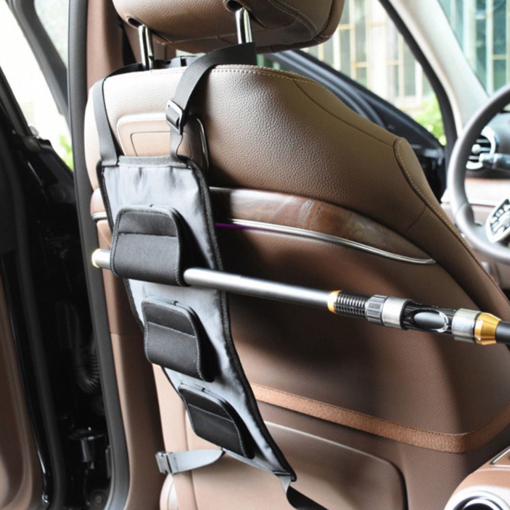 Raindrops 2Pack Fishing Rod Racks for Vehicles Black Neoprene Oxford ...