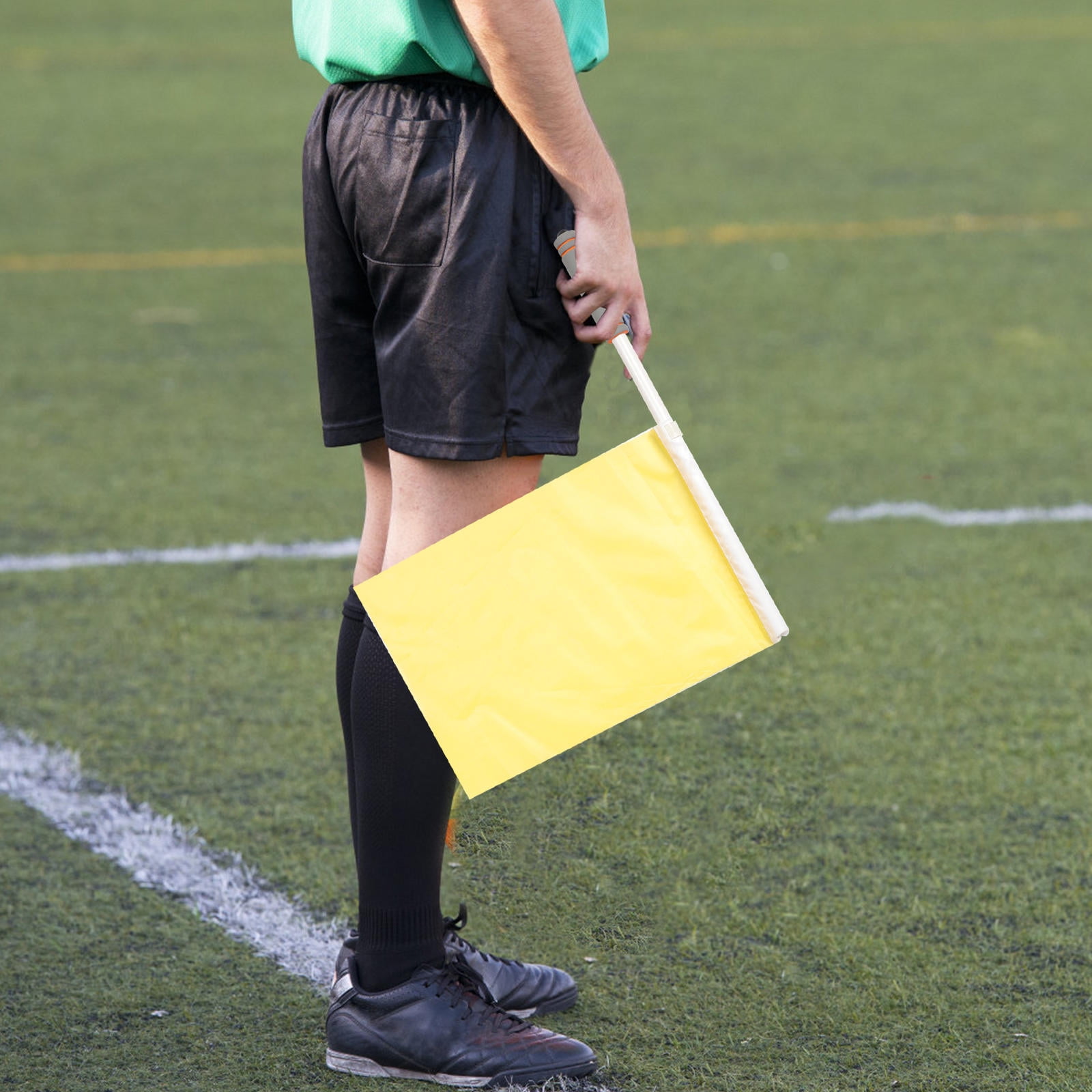 Raindrops 2Pack Referee Flags Football Penalty Flags Sponge For Sports Enthusiasts Competitions ...