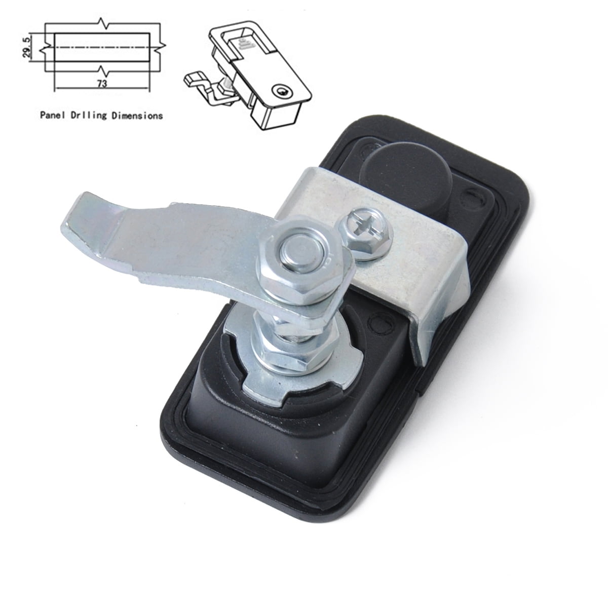 Raindrops 2Pcs Anti Paddle Locks for Box Cabinet and Vehicle Toolbox ...