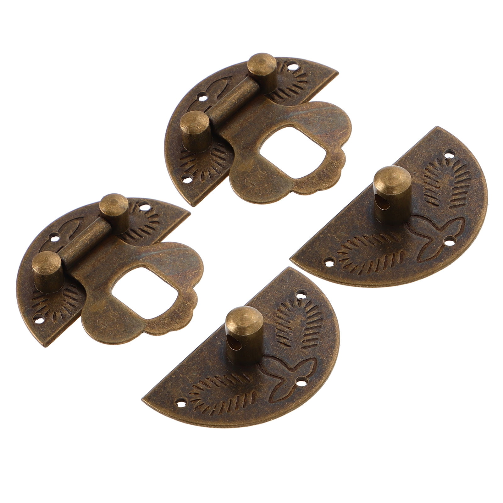 Raindrops Flat Sill Latches Small Box Latch Brass Securing Craftsmen ...