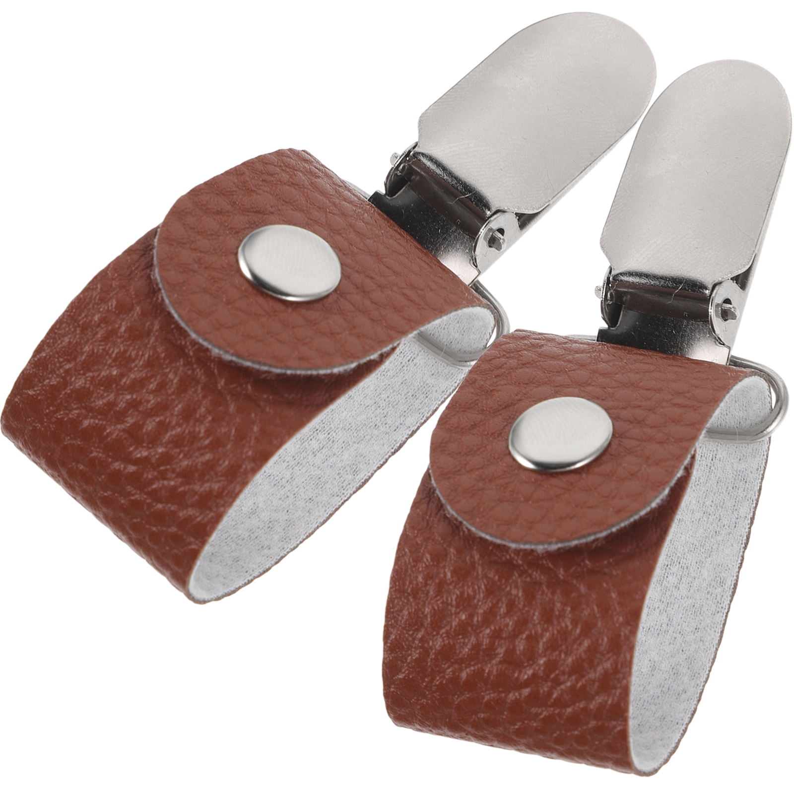 Raindrops 2Pcs Hat Clips Hat Retainer Clip Leather Alloy Clamp Shape ...