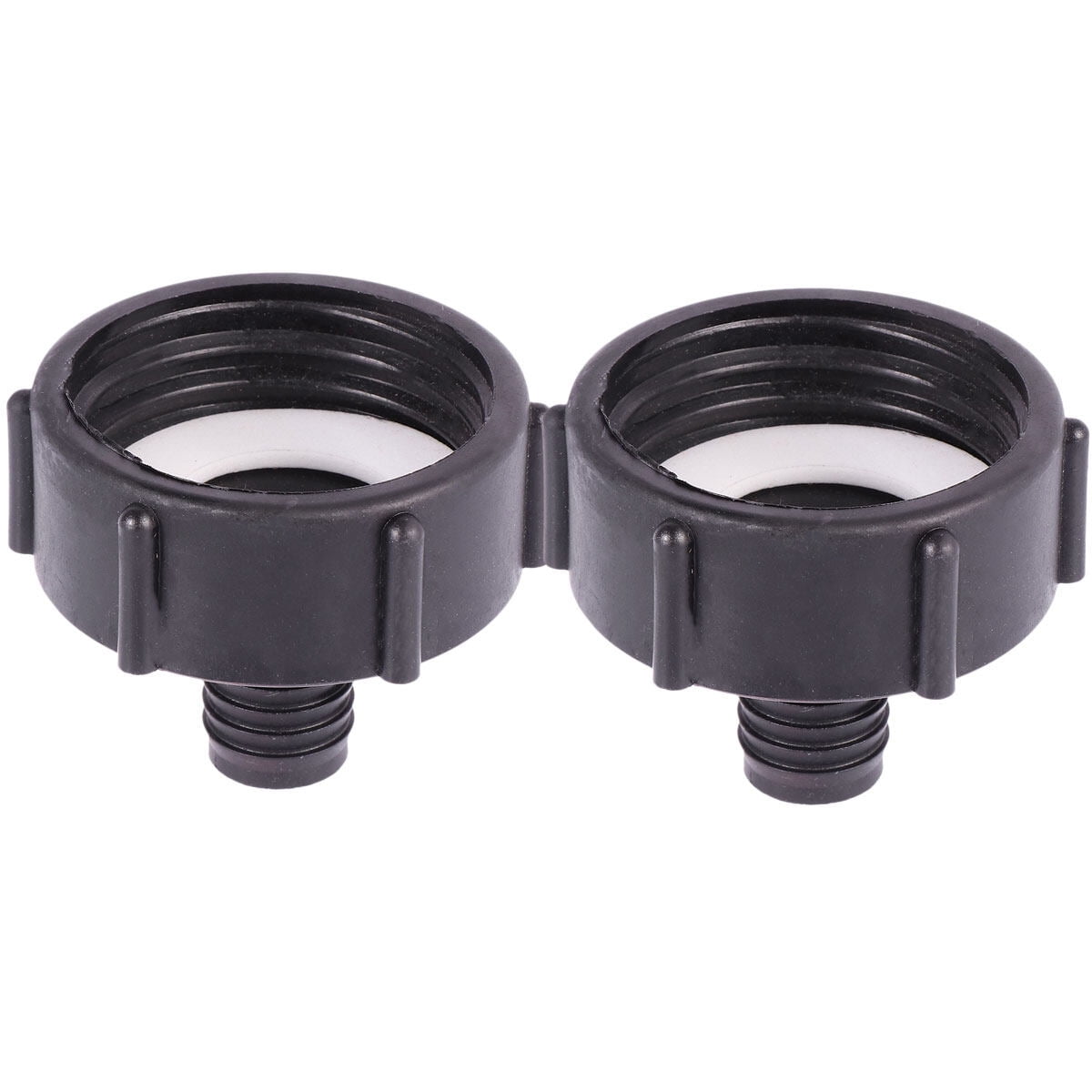 Raindrops 2Pcs IBC Tote Hose Adapter Quick Connect Durable Black ...