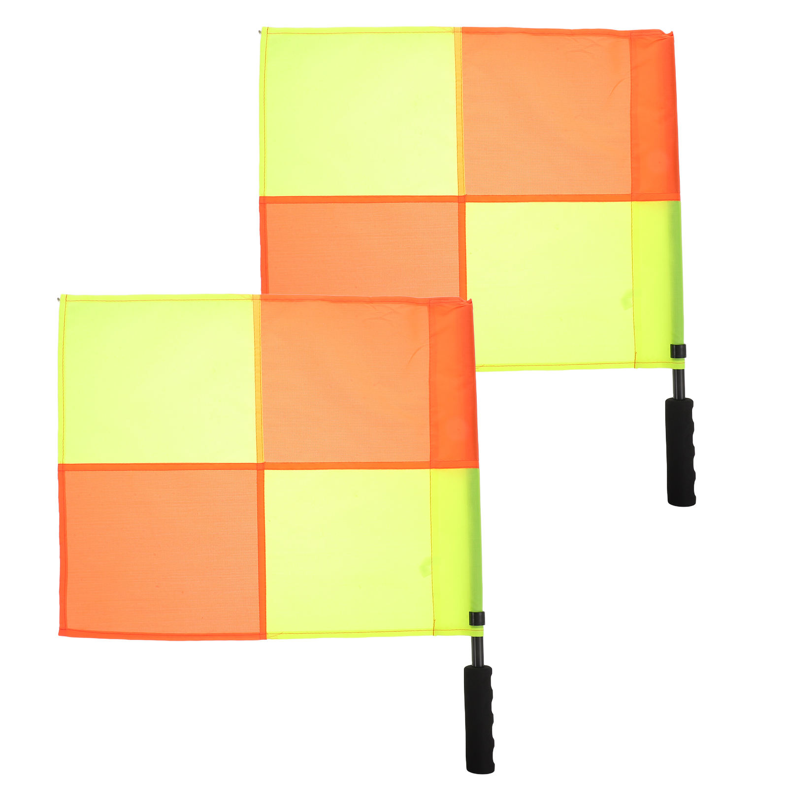 Raindrops 2Pcs Multi-Colored ABS Soccer Field Corner Flags for Referee ...