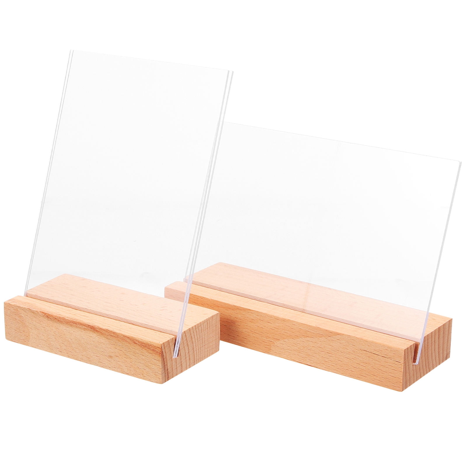 Raindrops 2Pcs Photo Frame Transparent Table Top Picture Frames for ...