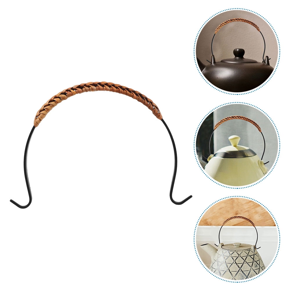 Raindrops 2Pcs Replaceable Teapot Grips Rustic Tea Pot Handle Anti ...