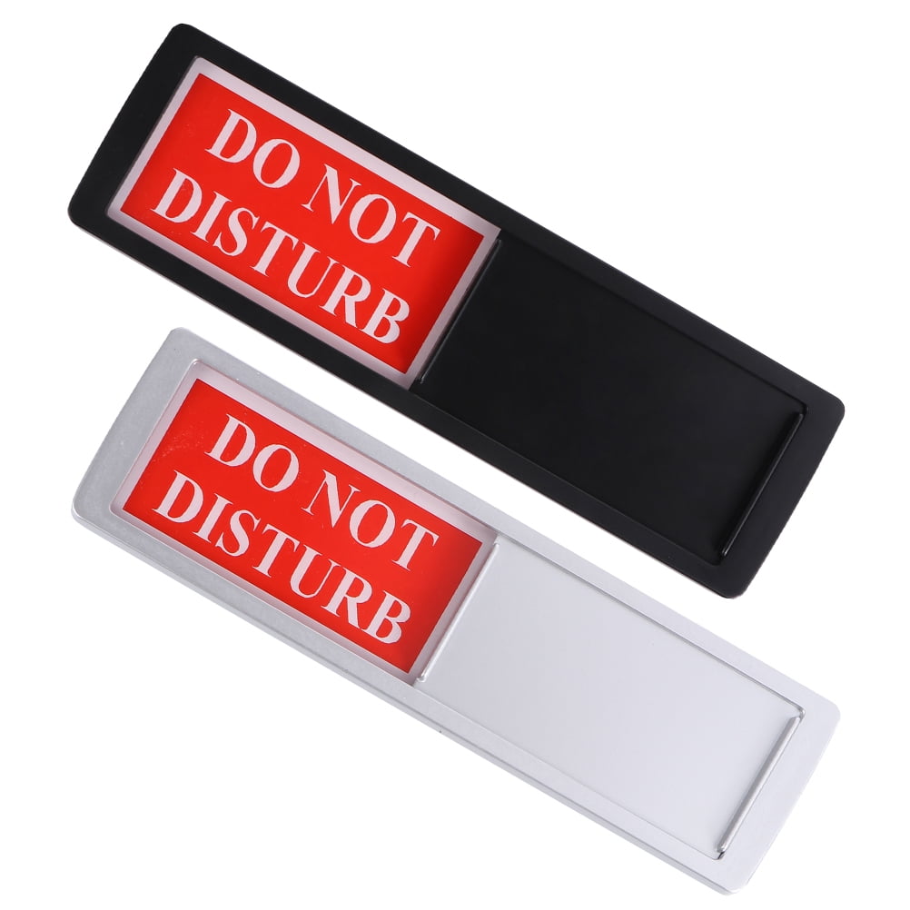 Raindrops 2Pcs Restroom Door Signs Conference Office Privacy Aluminum ...