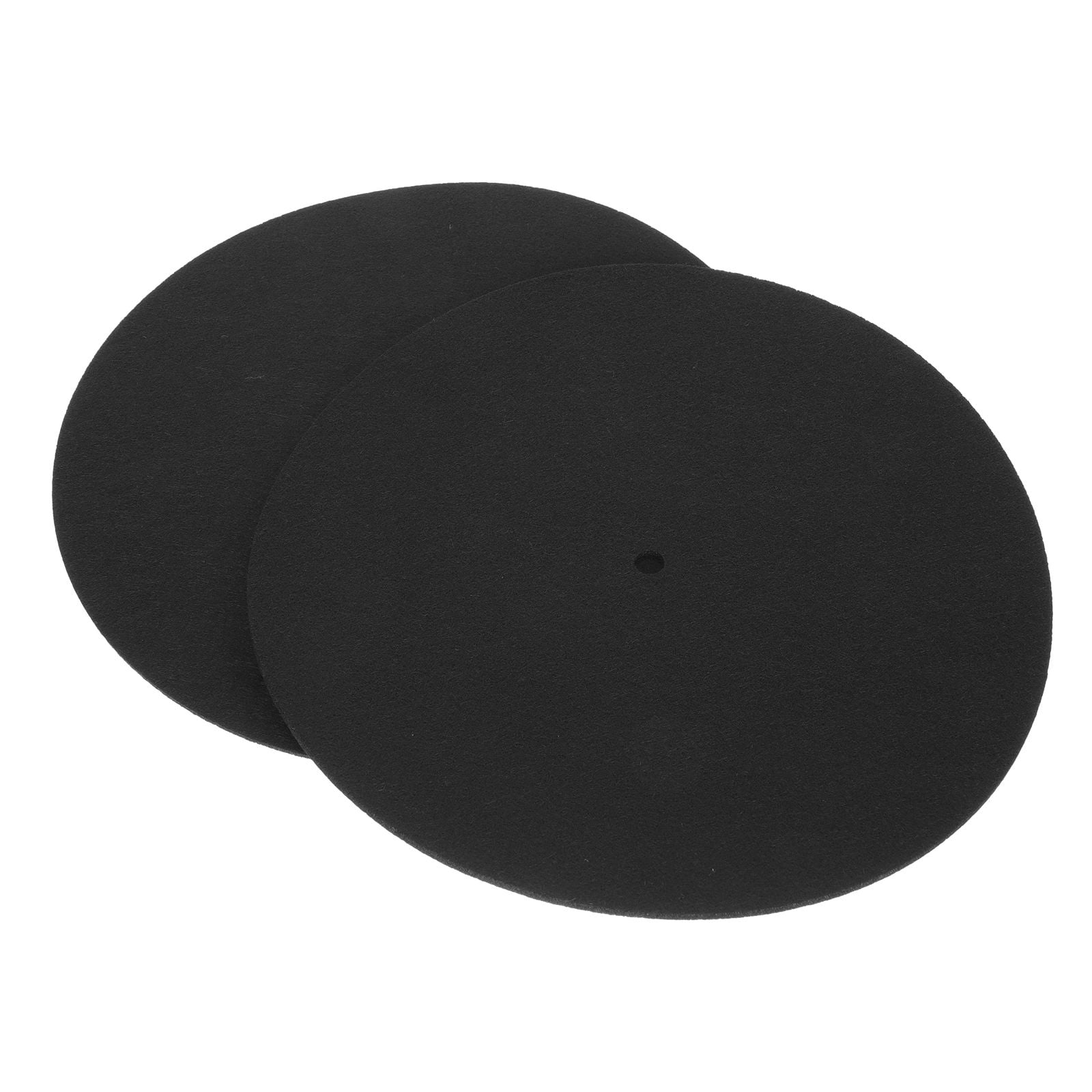 Raindrops 2Pcs Round Felt Turntable Pad for Record Player Pad Scratch ...