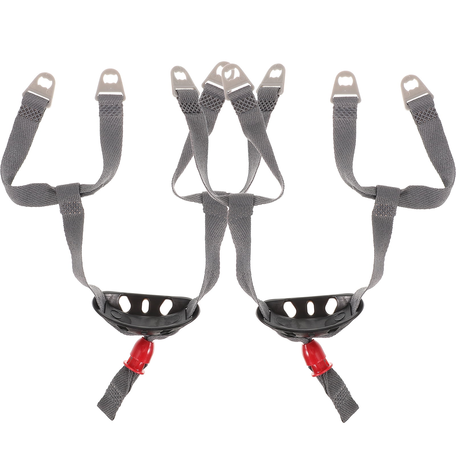 Raindrops 2Pcs Safety Helmet Chin Strap Nylon Plastic Y Shape for ...