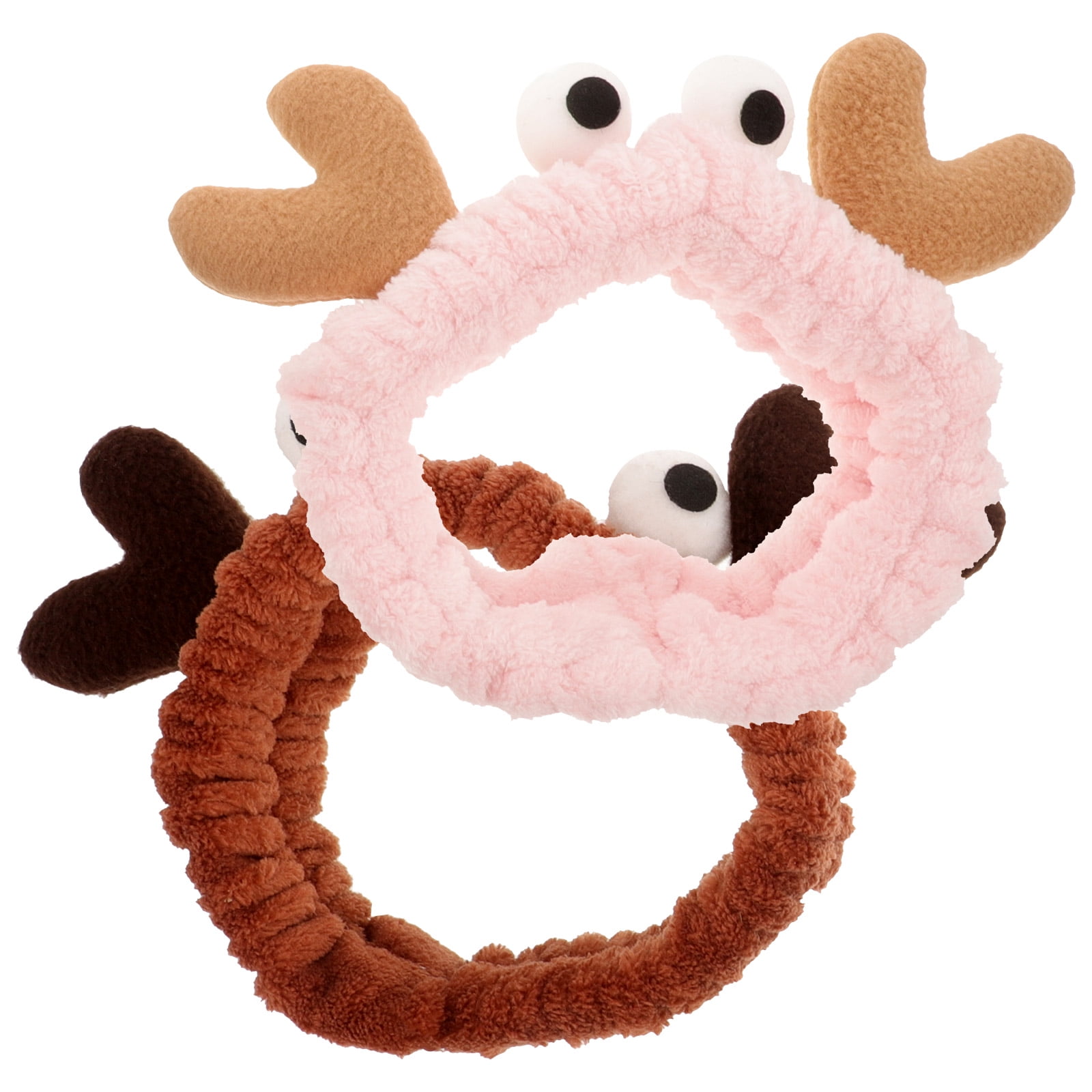 Raindrops 2Pcs Shower Headbands for Women Dark Brown Cloth Hair ...