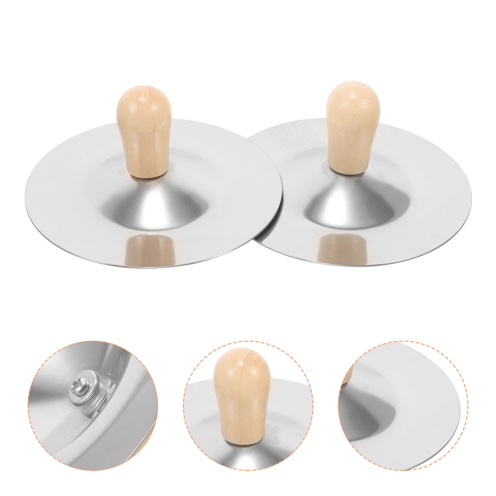 Raindrops Kids Finger Cymbals Mini Musical Instrument for Entertainment ...