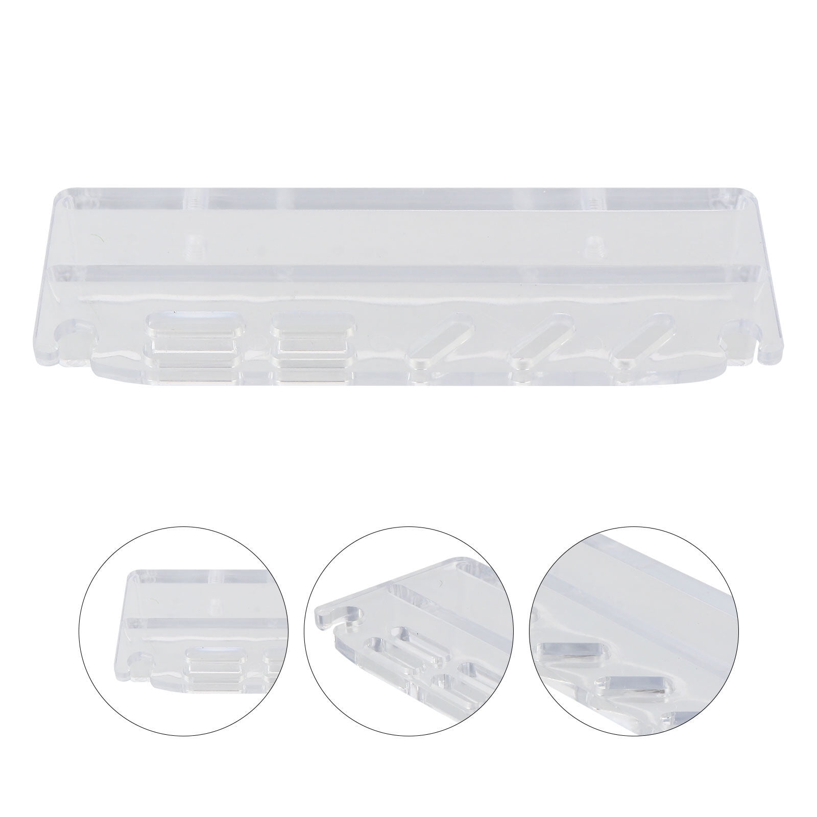 Raindrops 2Pcs Transparent Aquarium Tool Holder for Water Grass ...