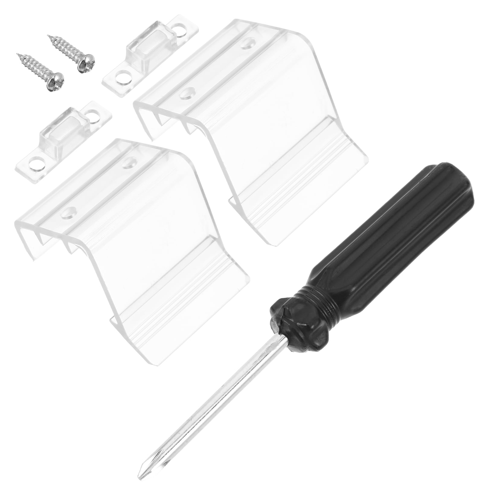 Raindrops 2Pcs Transparent Sliding Door Latch for RVs Easy Installation ...