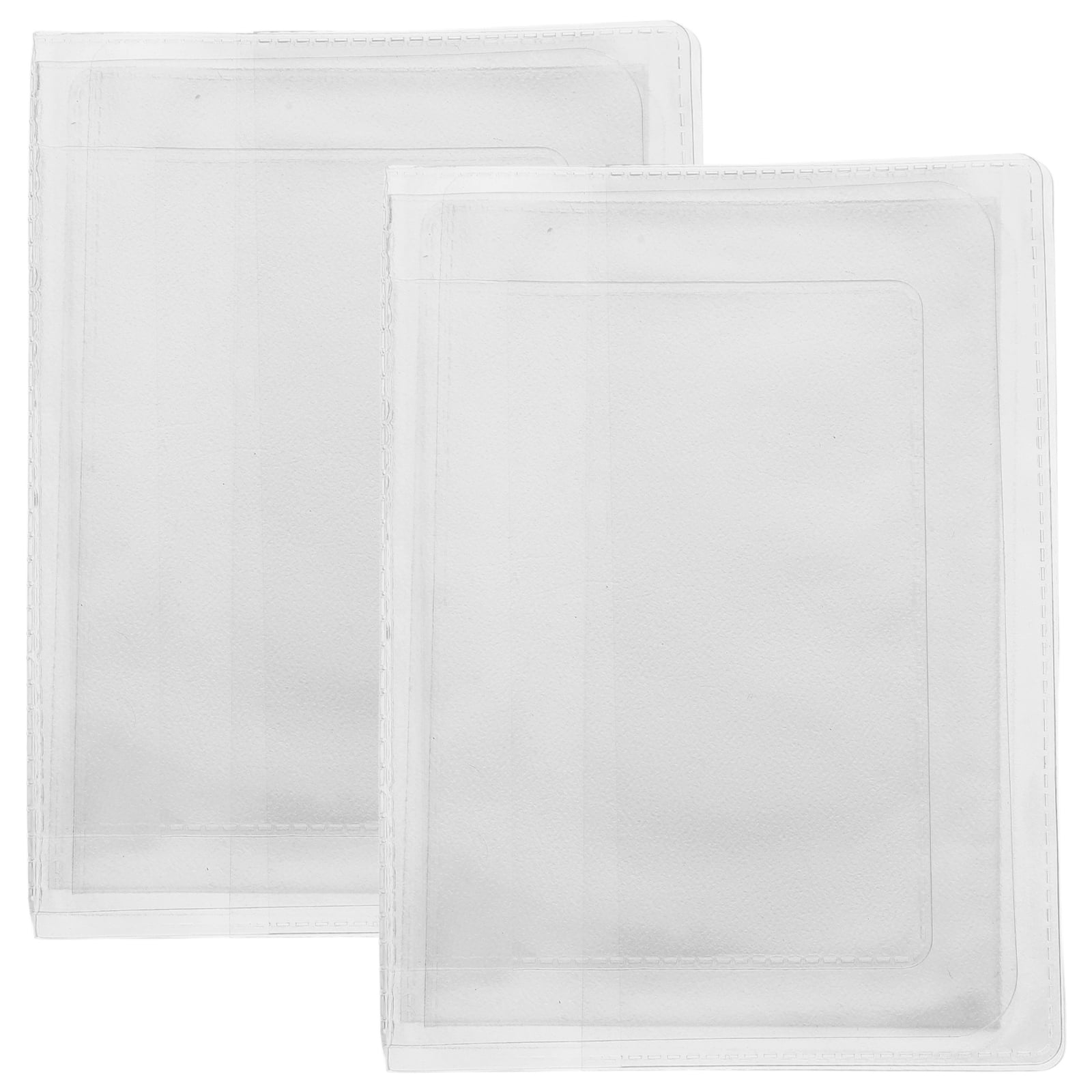 Raindrops 2Pcs Transparent Storage for Driver License PVC License ...