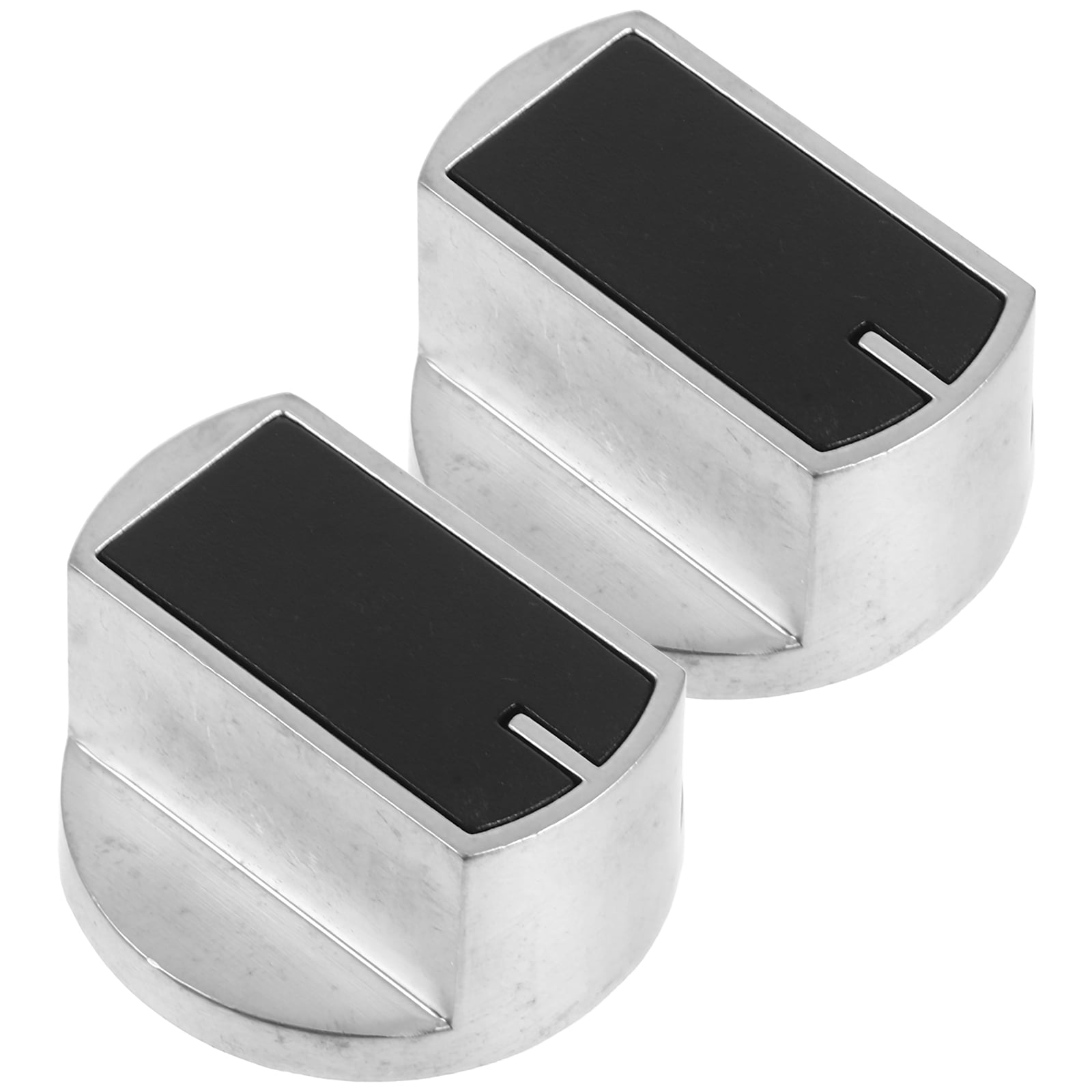 Raindrops 2Pcs Universal Gas Stove Knobs Metal Control Knobs For Oven ...