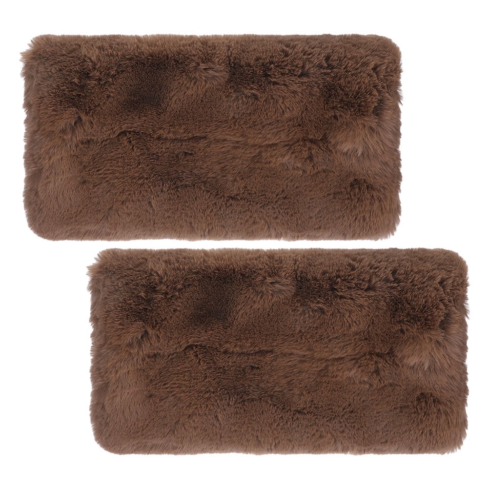 Raindrops Soft Faux Hand Muff Light Brown Warm Cozy Hugging Pillow 2 ...