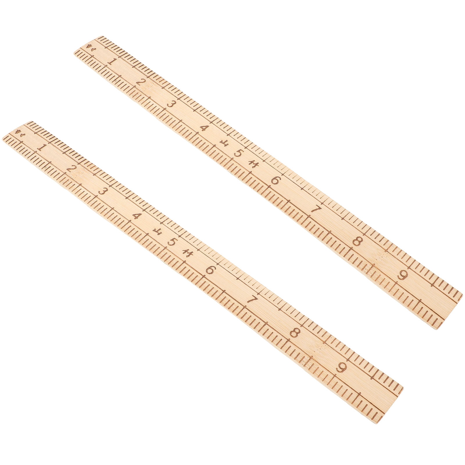 Raindrops 2Pcs Wooden Tailor Ruler for Precise Measurements Sewing ...