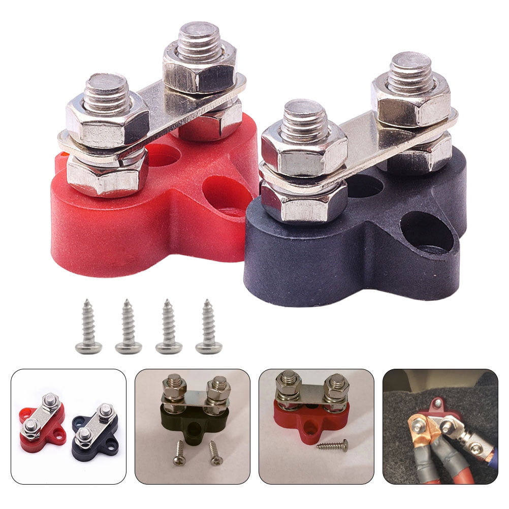 Raindrops 2Pcs Distribution Terminal Block for Auto and Boat Electrical ...
