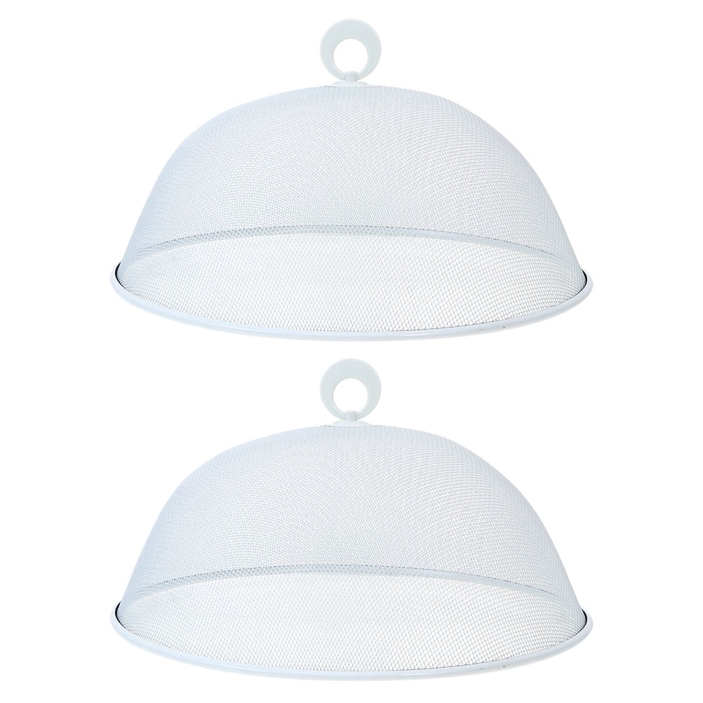 Raindrops 2Set Round White Food Cover Tents Simple Design for Family ...