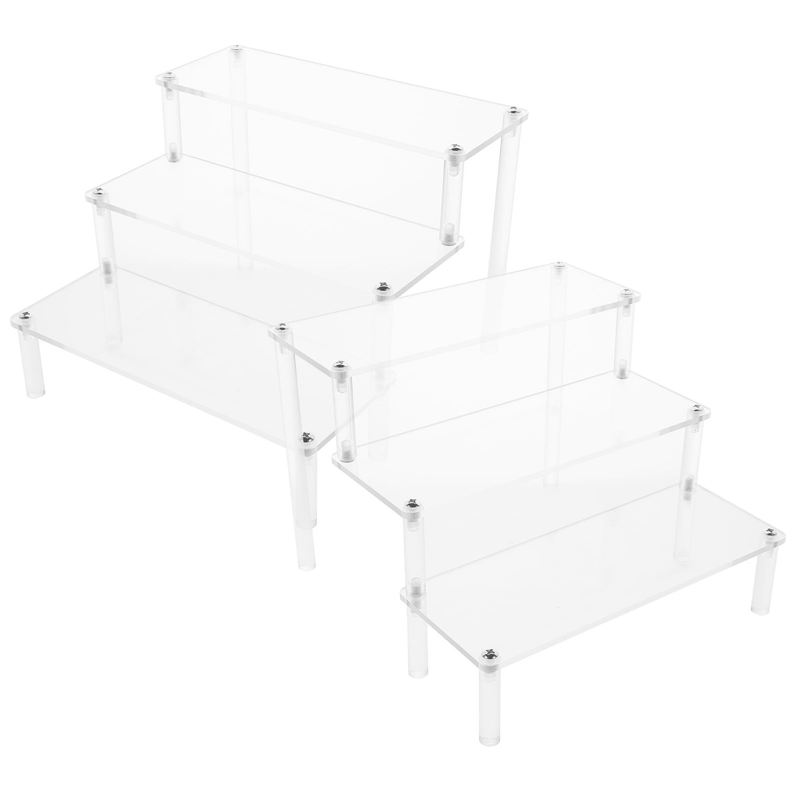 Raindrops 2Set Transparent Figurine Display Shelf for Collectors and ...