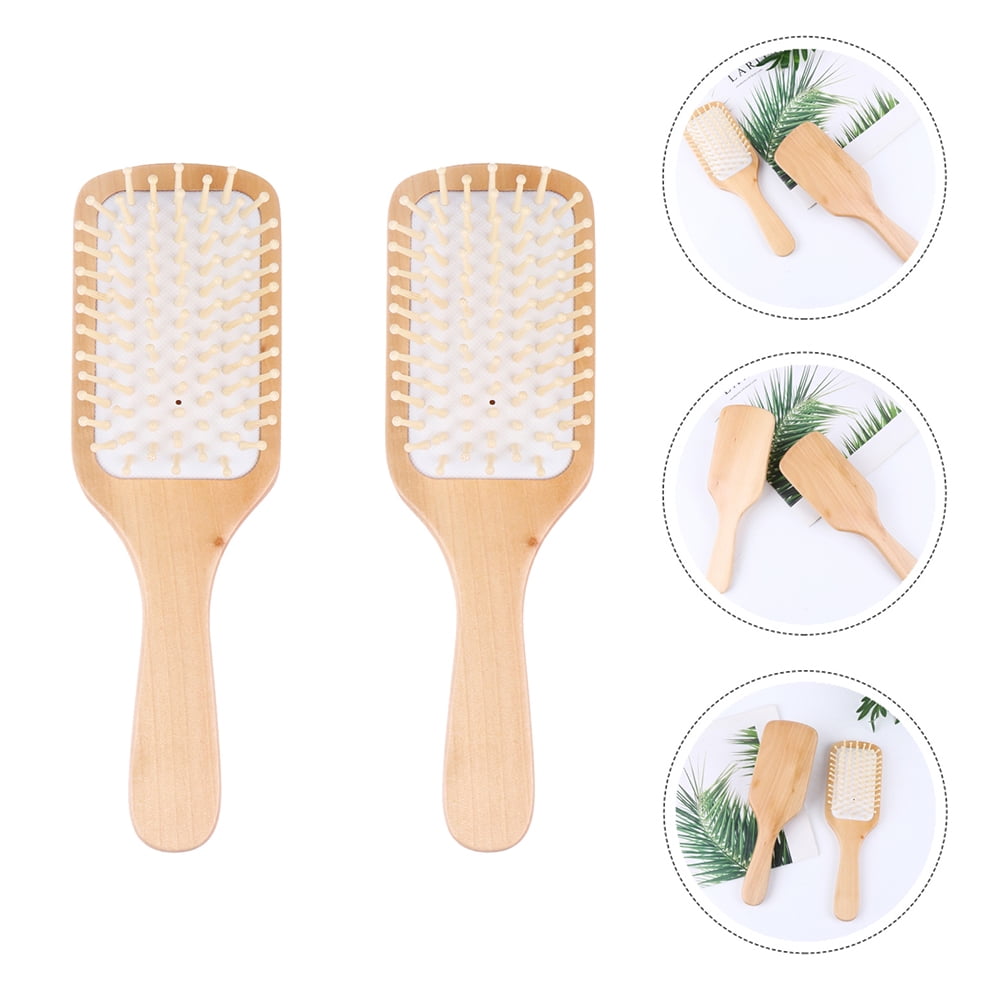 Raindrops 2Set Comb Hairdressing and Scalp Massage Square Comb Design ...